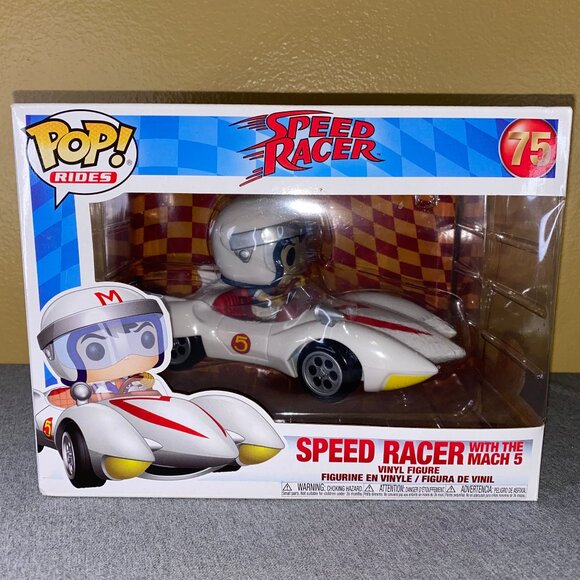 Funko | Toys | The Funko Pop Rides 75 Speed Racer With Mach 5 Is A Rare ...
